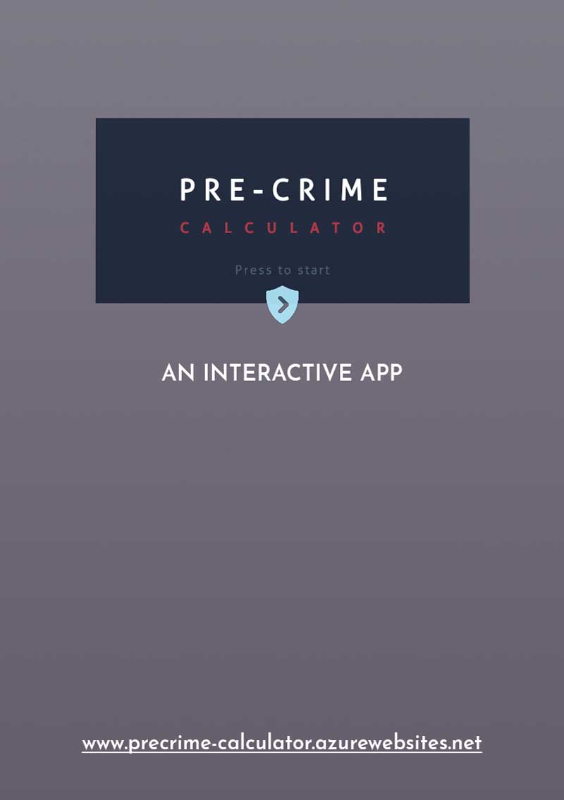 PRE-CRIME CALCULATOR - Kloos & Co.